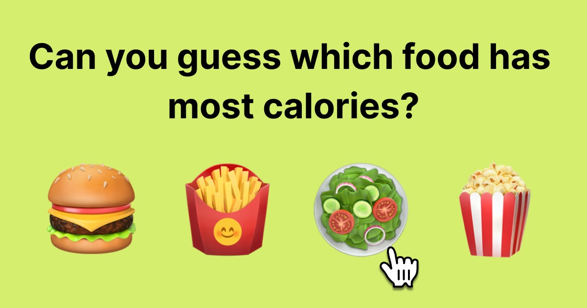 Hidden Calorie Game: Test Your Nutrition Knowledge | NutriScan